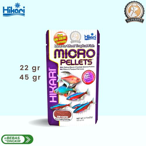 Jual Hikari Micro Pellets 45 gr. Makanan Ikan untuk ikan tropis mulut ...