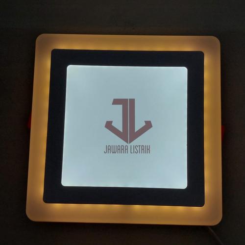 Jual POTENS LAMPU PANEL LED 2 WARNA KOTAK 12 WATT + 4 WATT PPL-B12 SNI ...