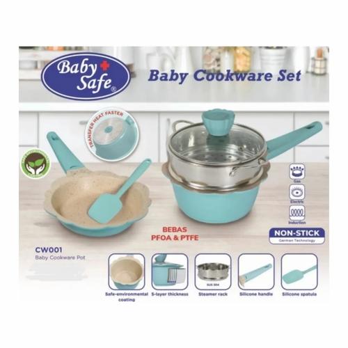 Jual Baby Safe Cookware Set - peralatan masak wajan panci premium mpasi ...