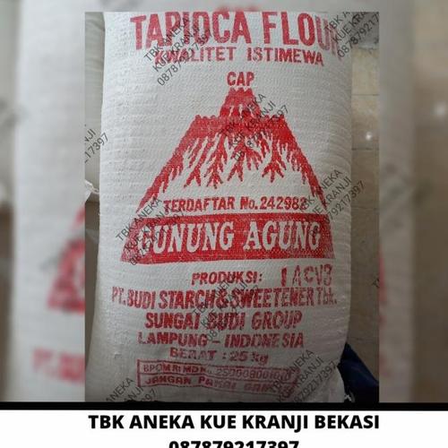 Jual NEW SAGU CAP GUNUNG 25 KG/TEPUNG TAPIOCA VIA GOJEK - TANPA PLASTIK ...