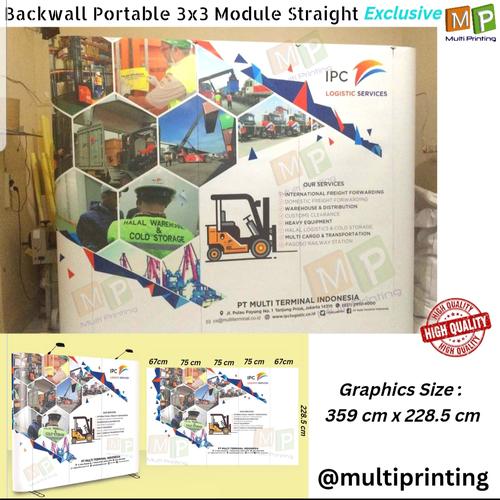 Jual Backwall Portable 3x3 Exclusive-Backdrop Portable 3x3-Pop Up ...