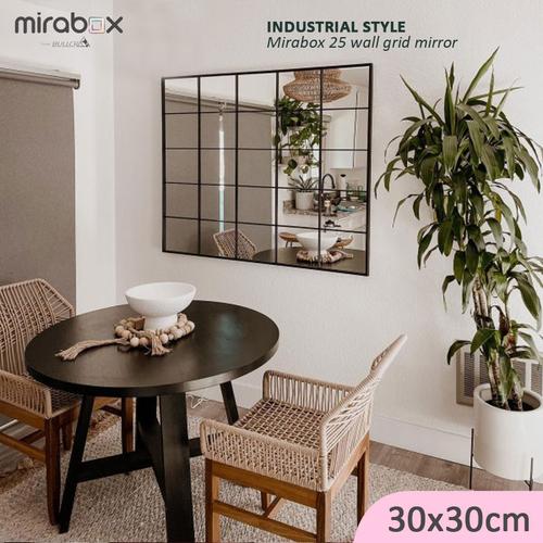Promo Kaca cermin dinding Industrial bingkai pigura tempel dinding ...