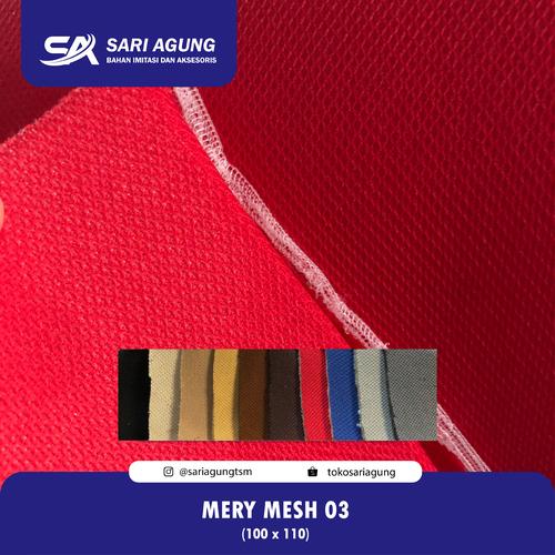 Jual MERY MESH 03 (METER) BUSA JARING LAPIS 3mm FURING SEPATU TAS ...