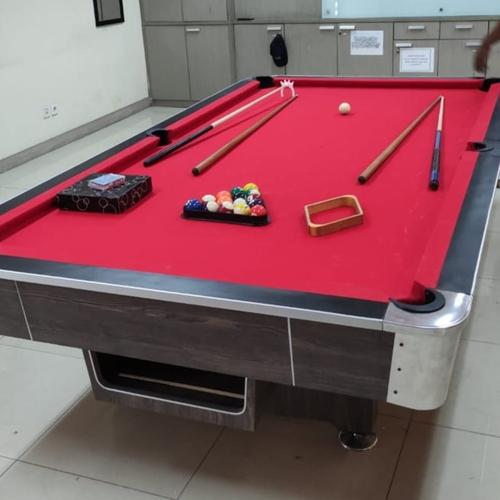 Jual Meja billiard biliar 9feet 9ft bola besar batu marmer free ...