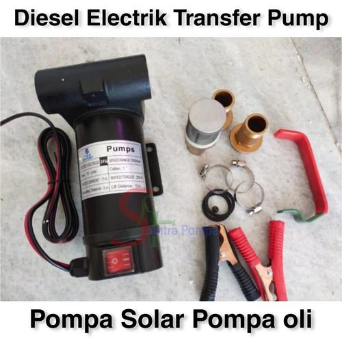 Jual Pompa Solar Pompa oli DC 24V 55LPM Pompa cairan kental DC 24V 160W ...
