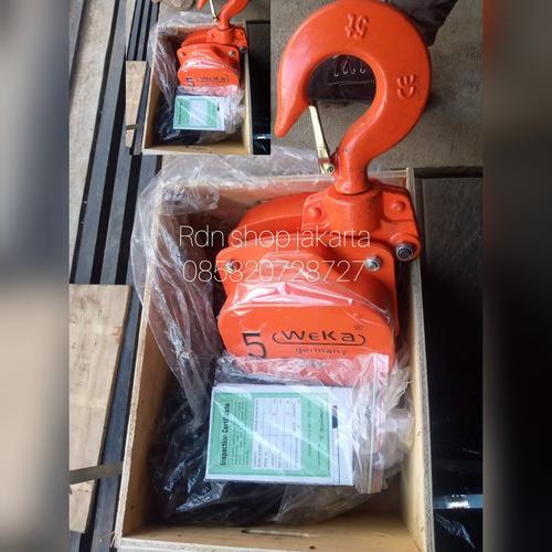 Jual Chain Block takel 5 Ton x 3 meter.5 meter.10 meter Merk WEKA ...