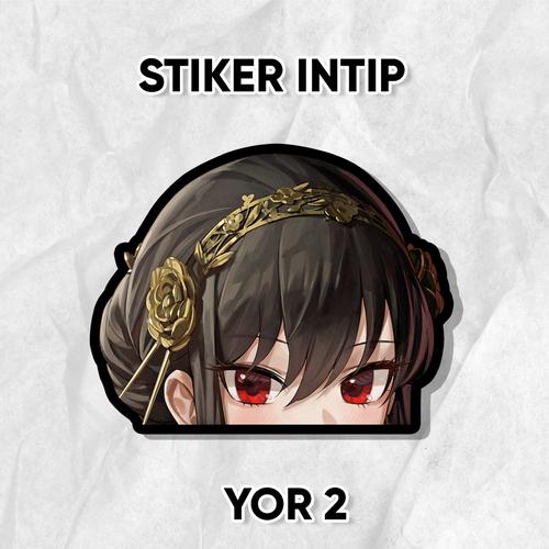 Jual Stiker Intip Yor Forger Anime Spy x Family / Sticker Waterproof ...