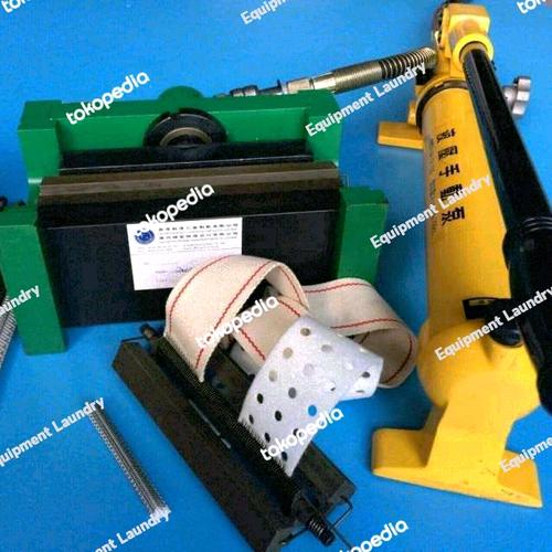Jual Paket Mould + Hydraulic Press Machine 150 mm Belt Fastener Machine ...