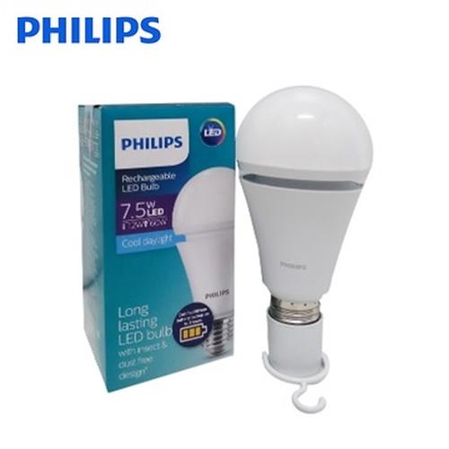 Jual PHILIPS Rechargeable LED Bulb 7.5W Lampu Emergency LED 7,5 Watt ...