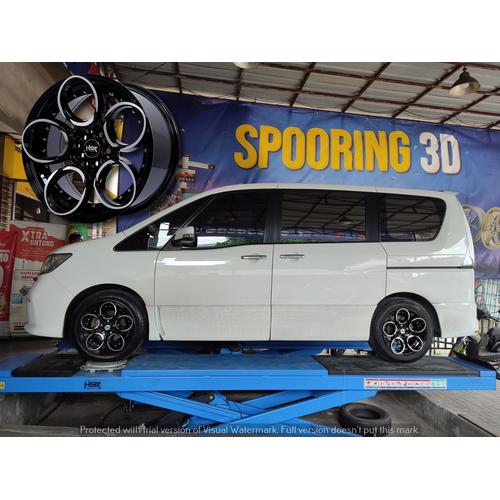 Jual VELG MOBIL RACING ELEGANT NISSAN SERENA RING 17 HSR CIRCLE TWO TONE - Kota Depok - HSR ...