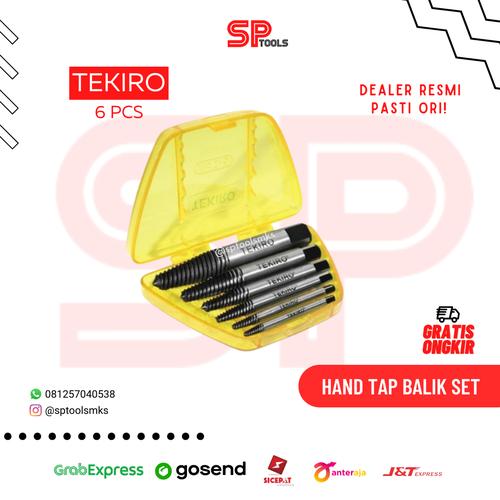 Jual HAND TAP BALIK 6PCS ALAT BUKA BAUT RUSAK PATAH SCREW EXTRACTOR ...