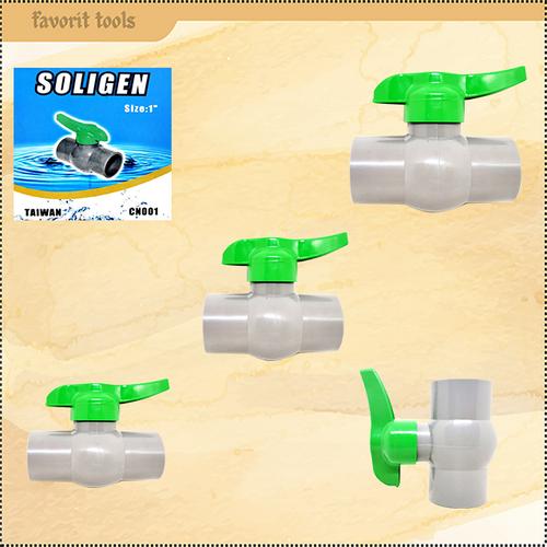 Jual Ball Valve Polos Soligen CN 001 Stop Kran - 1 inch - Jakarta Utara ...