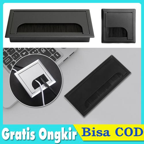 Jual Square Grommet Cable Kotak Meja Kantor Tutup Lubang Kabel Kotak ...