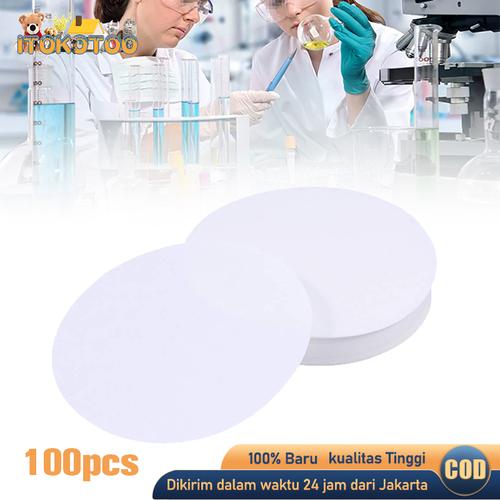 Jual 100pcs/Pack Kertas Saring Bulat Kertas Filter Laboratorium ...