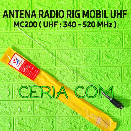 Jual ANTENA RIG MOBIL UHF MC200 ANTENNA RADIO RIG MOBIL MC 200 UHF 330 ...