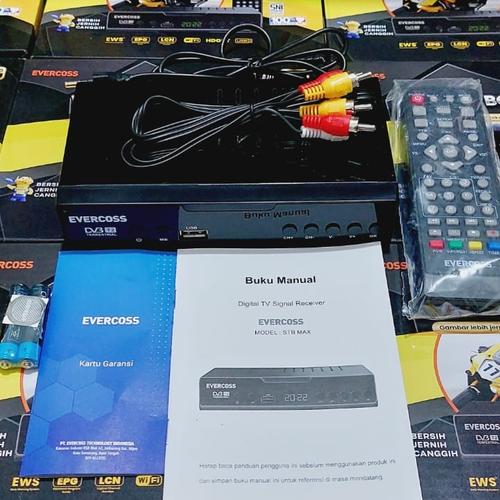 Jual Set Top Box Evercross DVBT2 TV Digital Receiver TV SNI - Kota ...