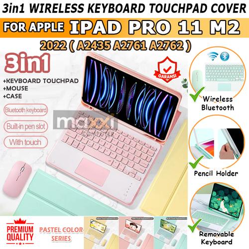 Jual IPad Pro 11 Inch M2 Chip 2022 Keyboard Keybord Touchpad Trackpad ...
