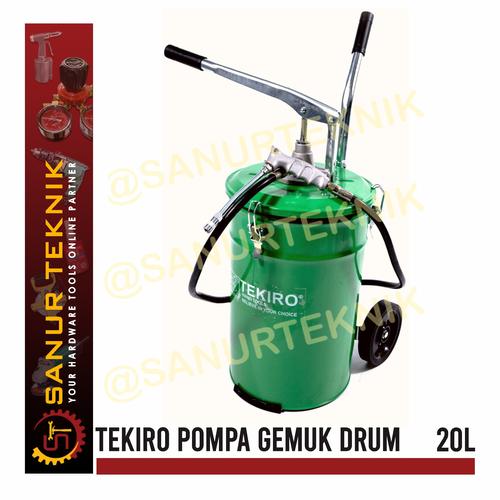 Jual TEKIRO Grease Pump DRUM / Pompa Gemuk / Pompa Grease Manual model ...