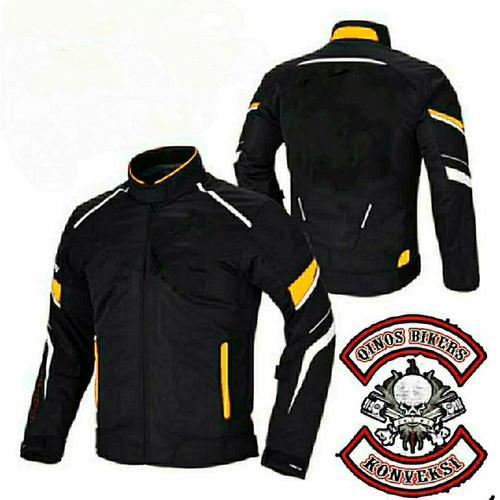 Jual Jaket Touring Jaket Motor Protektor Jaket Motor Polos 02 - Hitam ...