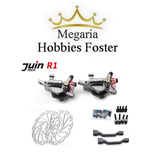 Jual Juin Tech R1 Caliper Disc Brake Hydraulic Mechanical Rem Road bike ...