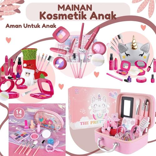 Jual Mainan Kosmetik Anak Make Up Kit Set Children Pretend Plays Kado ...