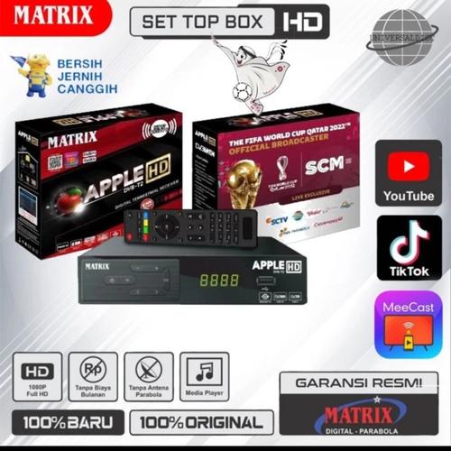 Jual Set Top Box STB Matrix Apple Merah - GARUDA UNGU, STB+RCA - Kab ...