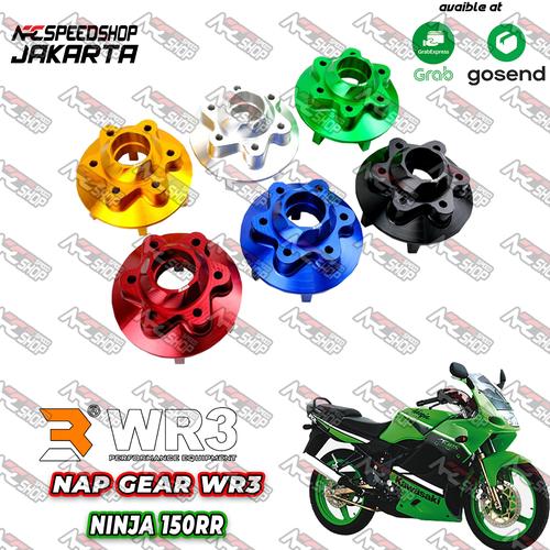 Jual Nap Gear / Dudukan Gear Gir Belakang WR3 Velg Ninja 150 RR KRR ...