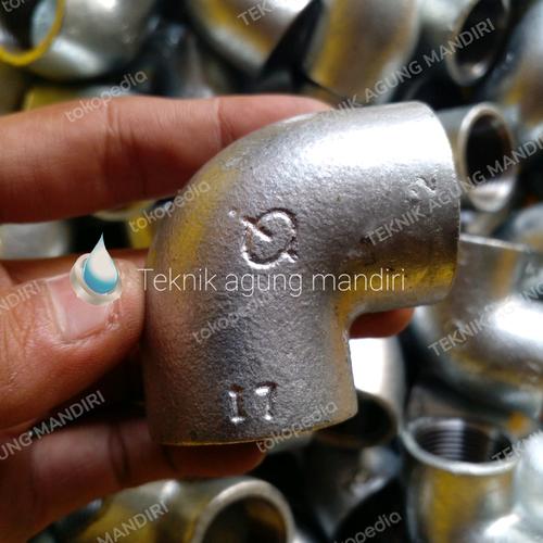 Jual Elbow/Knee Besi Drat Dalam 90D - 1" inch - Jakarta Barat - TEKNIK ...