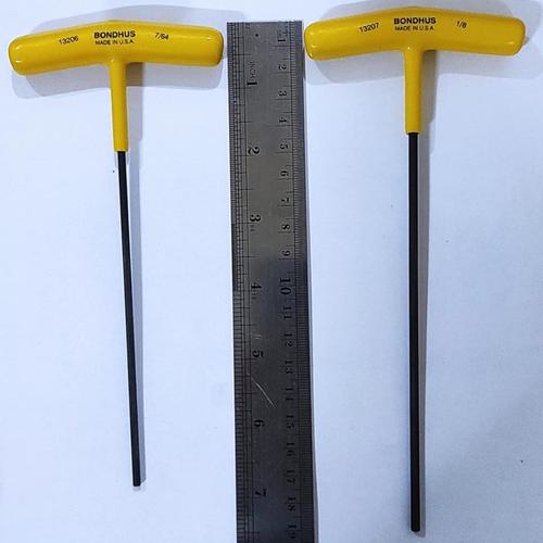 Jual Kunci L Model T / Hex Key T Handle Inch inci Bondhus USA - Jakarta ...