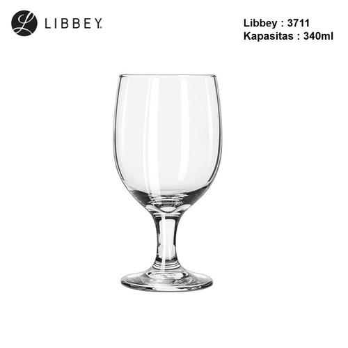 Jual Gelas Libbey 3711 Glass Kaca Beer Wine Embassy Goblet 340ml - Jakarta Barat - Libbey Glass ...