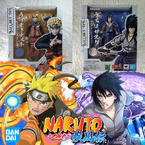 Jual SHF SET Naruto Uzumaki + Sasuke Uchiha Shippuden Jinchuriki ...