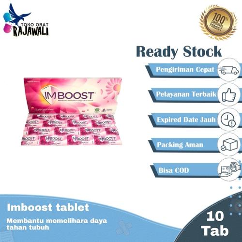 Jual imboost tablet perstrip vitamin daya tahan tubuh isi 10 tab ...