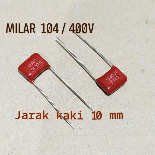 Jual capacitor 104 400v 100nf 400 volt 104j 400volt - Kota Semarang ...