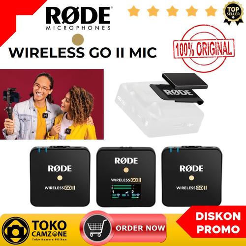 Jual RODE Wireless GO II 2 Channel Wireless Microphone System - Jakarta Selatan - Tokocamzone ...
