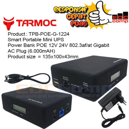 Jual TPB-POE-G-1224 Power Bank POE |Smart Portable Mini UPS 12V 24V ...