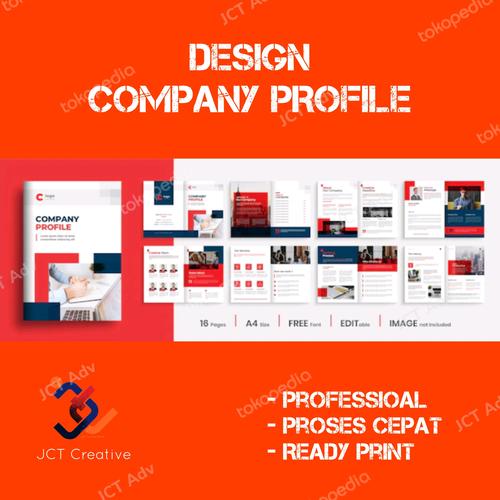 Jual Design Company Profile | Desain Compro - Jakarta Barat - JCT Adv ...