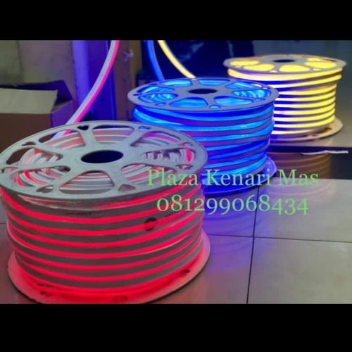 Jual Led strip selang neon flexible / neon sign neon flex 50 meter 50 m ...