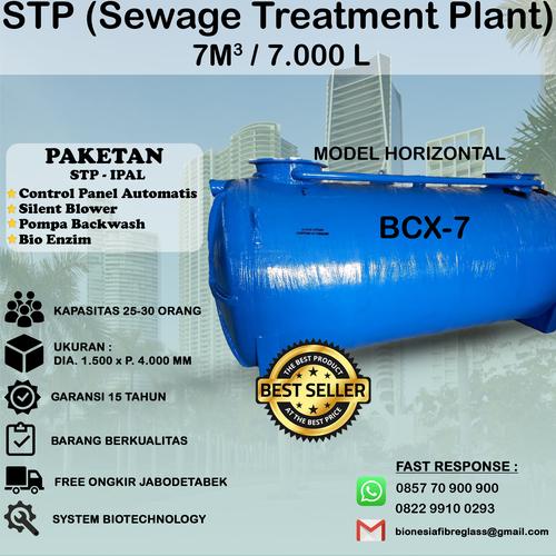 Jual STP BIOTECH 7M3 / IPAL BIOFIL 7M3 / Paket STP BIOTECH 7.000 Liter ...