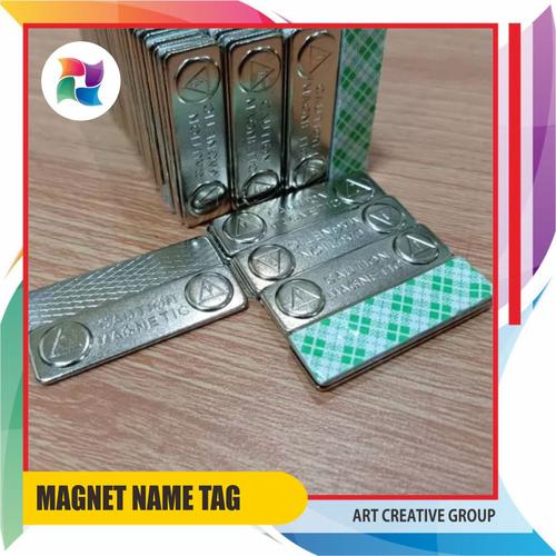 Jual Magnet Name Tag/ Magnet Nama Dada/ Magnet Name Tag Akrilik/ Lem ...
