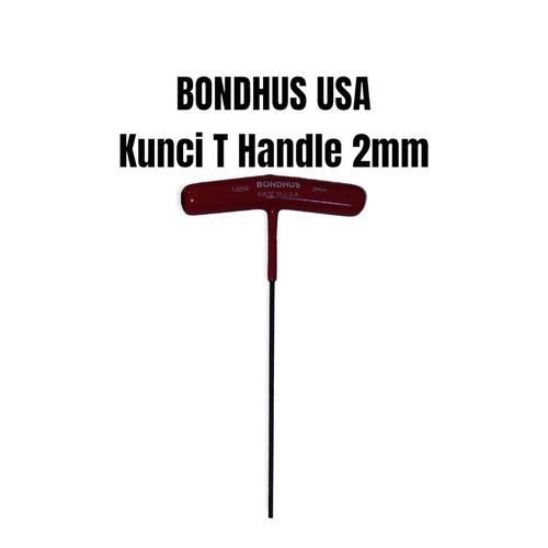 Jual Kunci L Model T 2mm / Hex Key T Handle 2 mm milimeter Bondhus USA ...