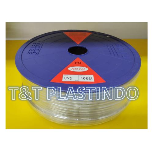 Jual SELANG PU / SELANG PNEUMATIC / POLYURETHANE TUBE DIAMETER 8mm ...