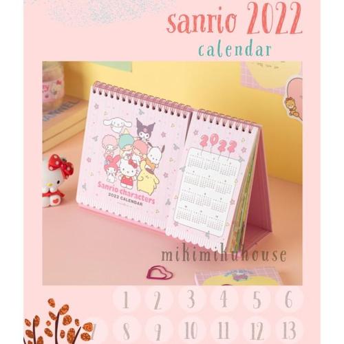 Jual Maria Sanrio 2022 Calendar Kalender Desk Oicial Hello Kitty Tahun ...