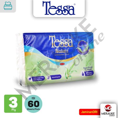 Jual Tissue Tessa Nature Facial Travel Pack 3 Ply 60s TP-08 - Kota ...