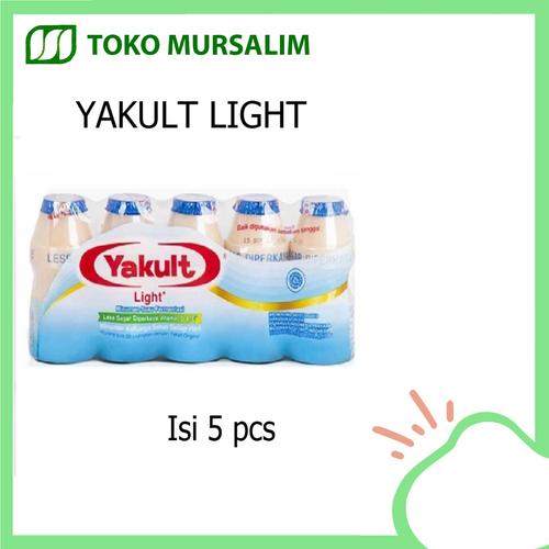 Jual Yakult Light Minuman Susu Yogurt Less Sugar 5s x 65ml - Kota Surabaya - TOKO MURSALIM ...