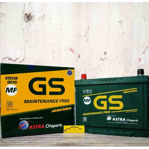 Jual AKI GS MF NS70 KERING ASLI ASTRA. Keunggulan GS ASTRA Maintenance ...