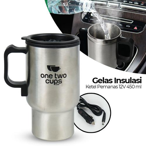 Jual One Two Cups Gelas Insulasi Stainless Steel Pemanas 12V 450ML - NJ88 - Jakarta Barat ...