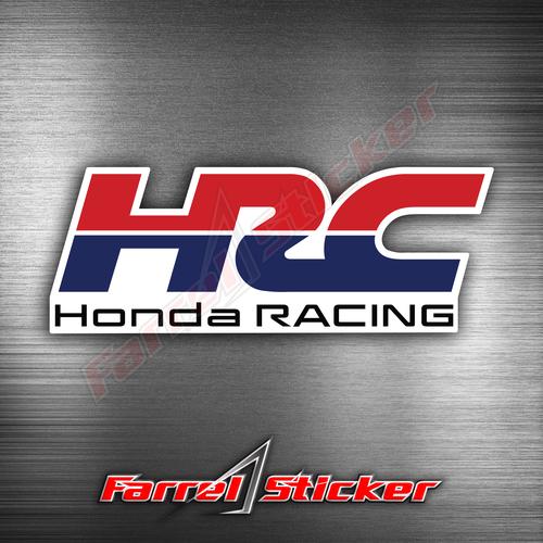 Jual STIKER HRC BARU STICKER HRC NEW LOGO PRINTCUT - 7,5cm, Putih ...