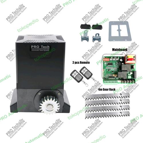 Jual Automatic Sliding Gate 1000 kg Magnet Mesin Pagar Otomatis - Abu ...