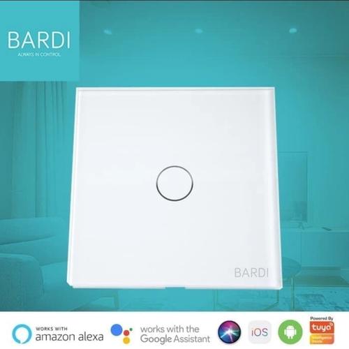 Jual BARDI Smart WiFi Touch Wall Switch - EU 1 Gang (White) - Kota Palu ...