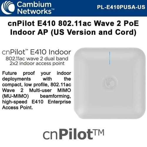 Jual Cambium Networks cnPilot e410 Access Point include POE - Kota ...